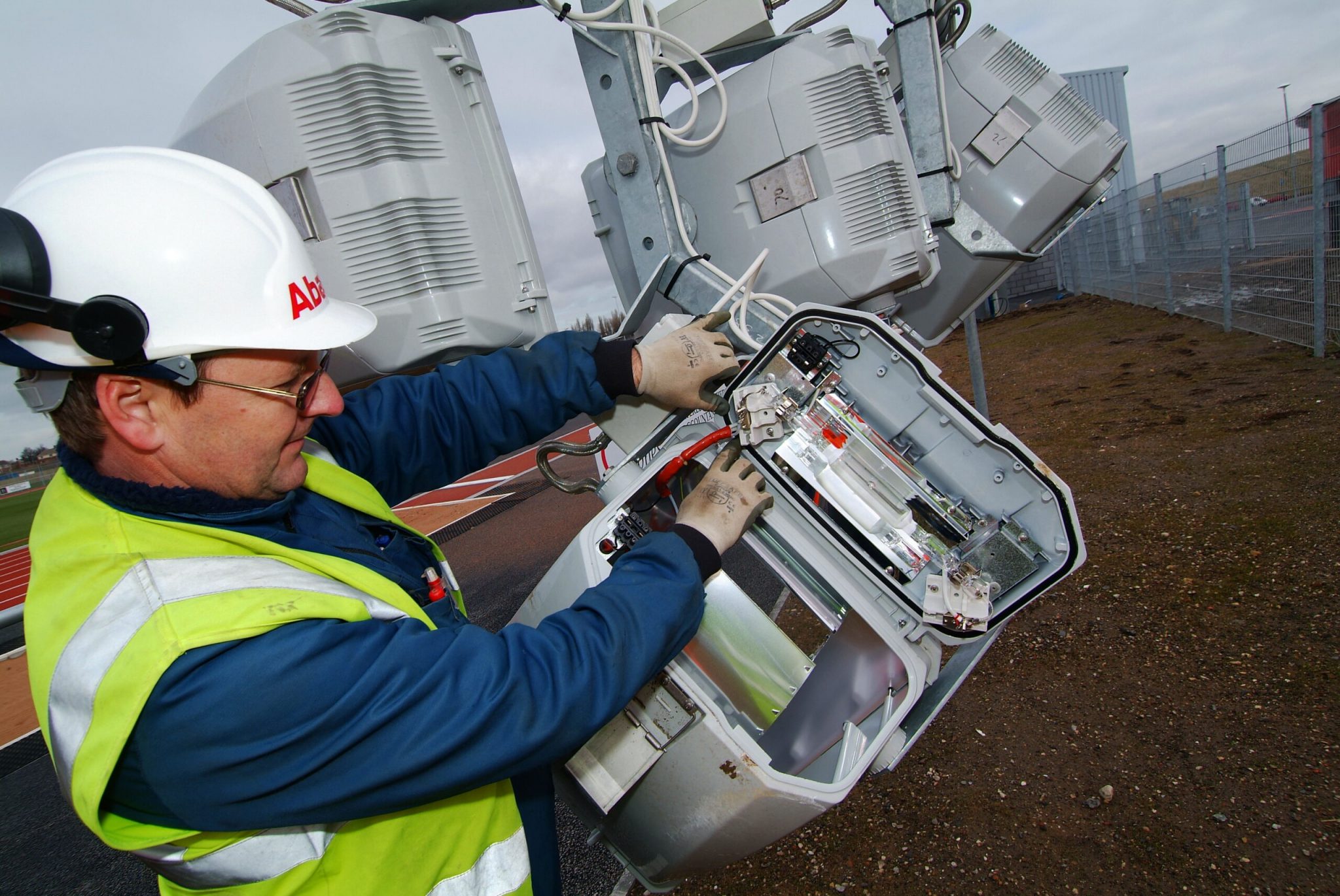 Abacus Lighting Ltd | Base-hinged Masts