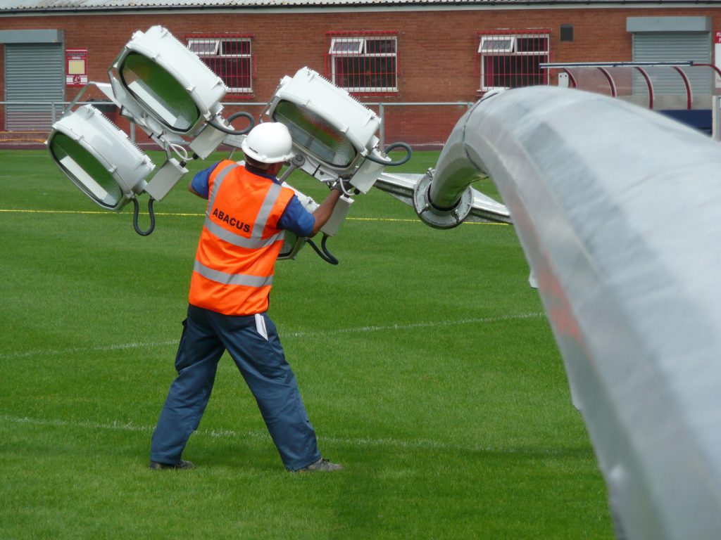 Abacus Lighting Ltd | Base-hinged Masts