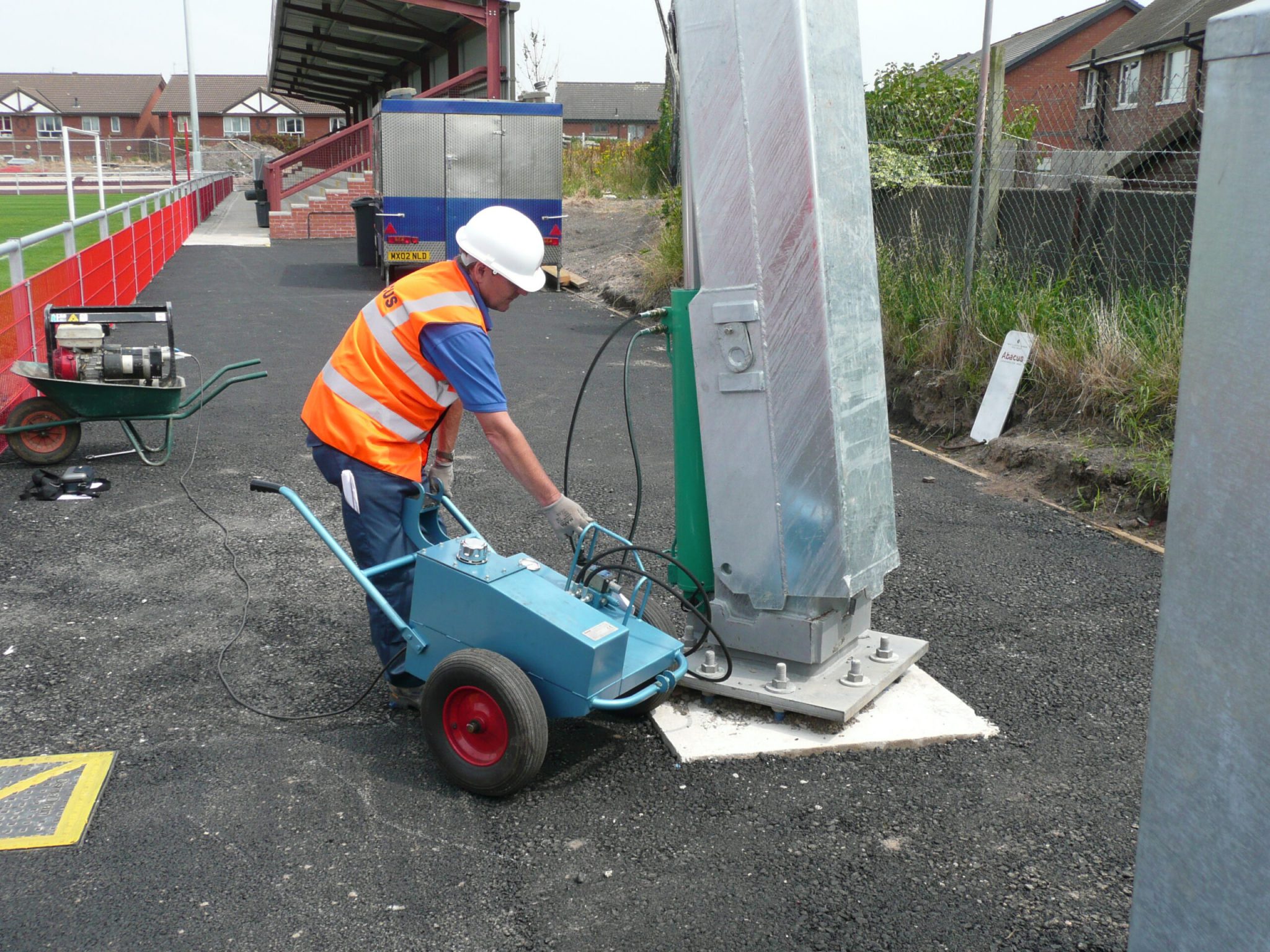 Abacus Lighting Ltd | Base-hinged Masts