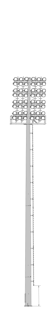 Abacus Lighting Ltd | Stadium Range Fixed Masts