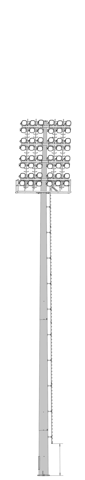 Abacus Lighting Ltd | Stadium Range Fixed Masts
