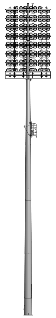 Abacus Lighting Ltd | Stadium Range Fixed Masts