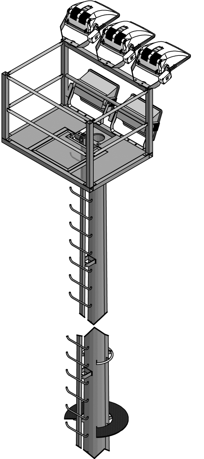 Abacus Lighting Ltd | Club Range Fixed Masts