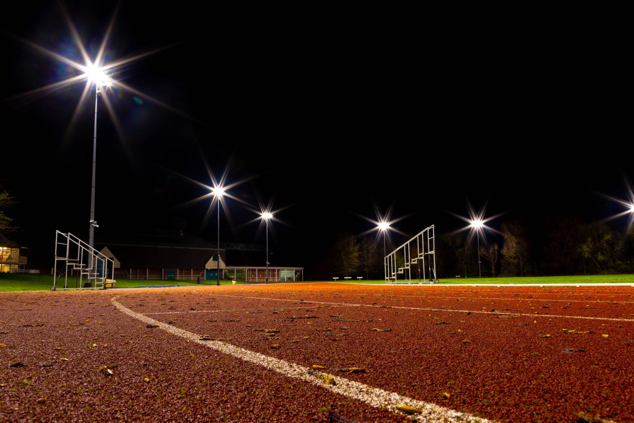 Abacus Lighting Ltd | Case Study: Lewis Athletics Track