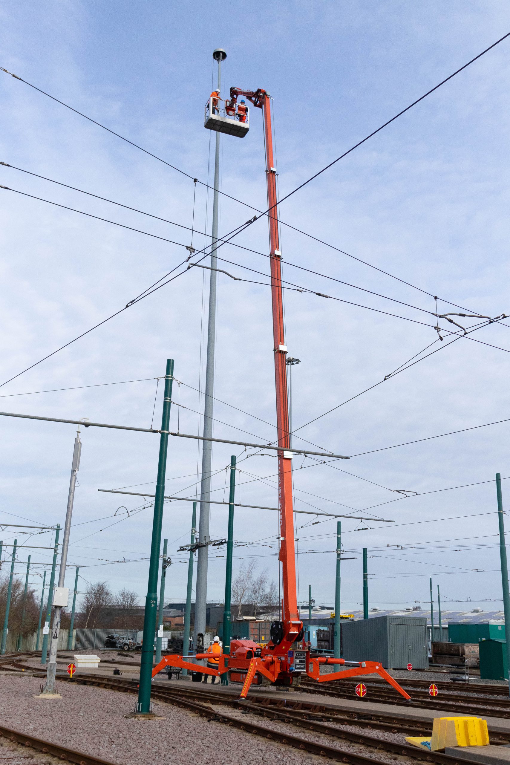Abacus Lighting Ltd | Nottingham Tram Depot maintenance